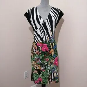 Joseph Ribkoff | Dresses | Joseph Ribkoff Black And White Zebra Stripe ...